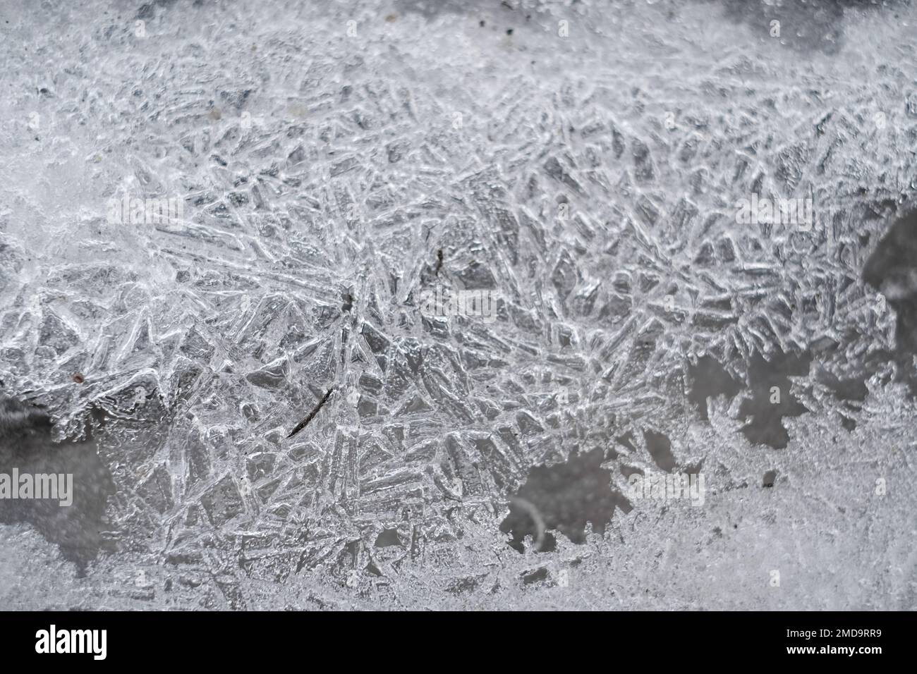Ice texture crack hi-res stock photography and images - Alamy