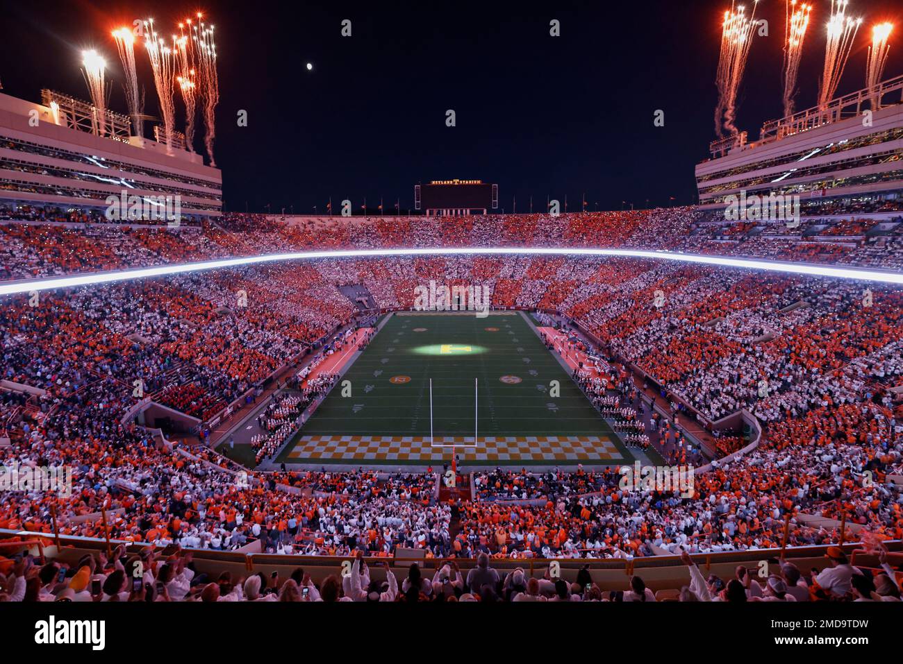 Neyland Stadium Fireworks