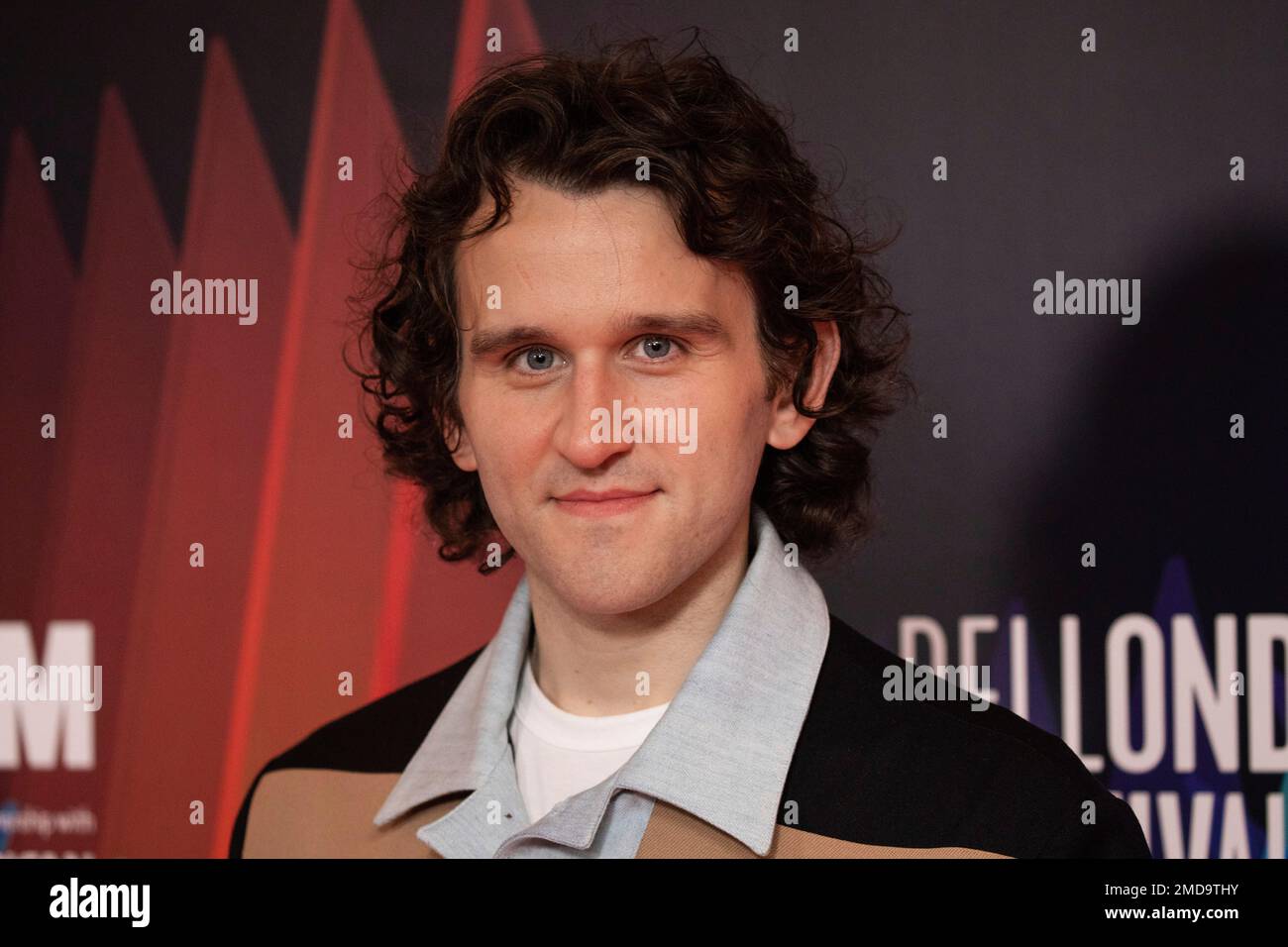 Harry Melling poses for photographers at the photo call for the film ...