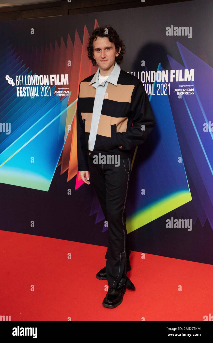 Harry Melling poses for photographers at the photo call for the film ...