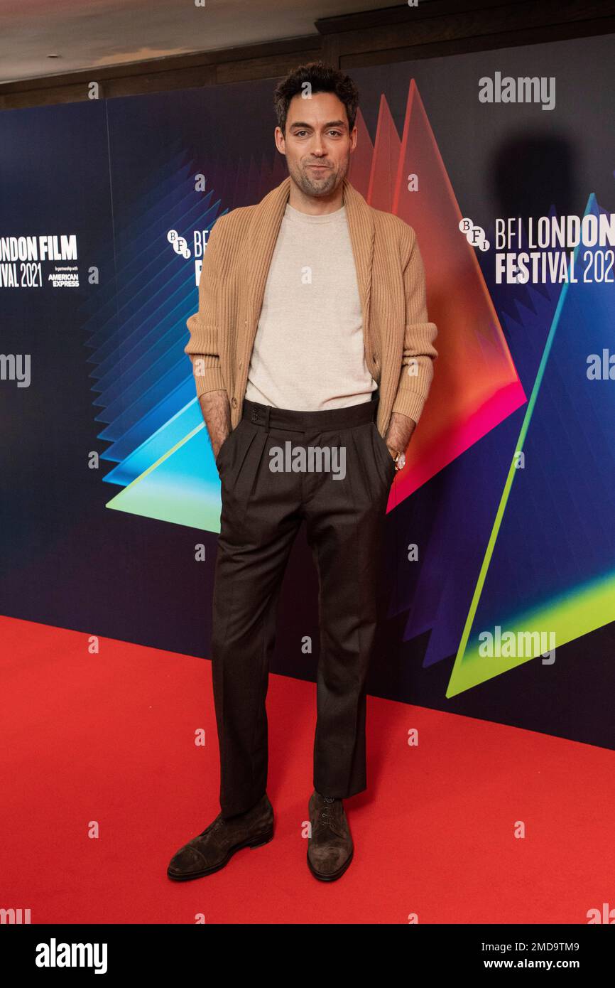 Alex Hassell poses for photographers at the photo call for the film ...