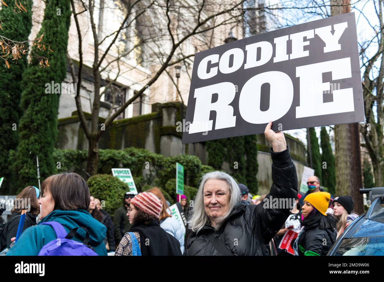 Seattle, USA. 22nd Jan, 2023. On the day that would be the 50th ...