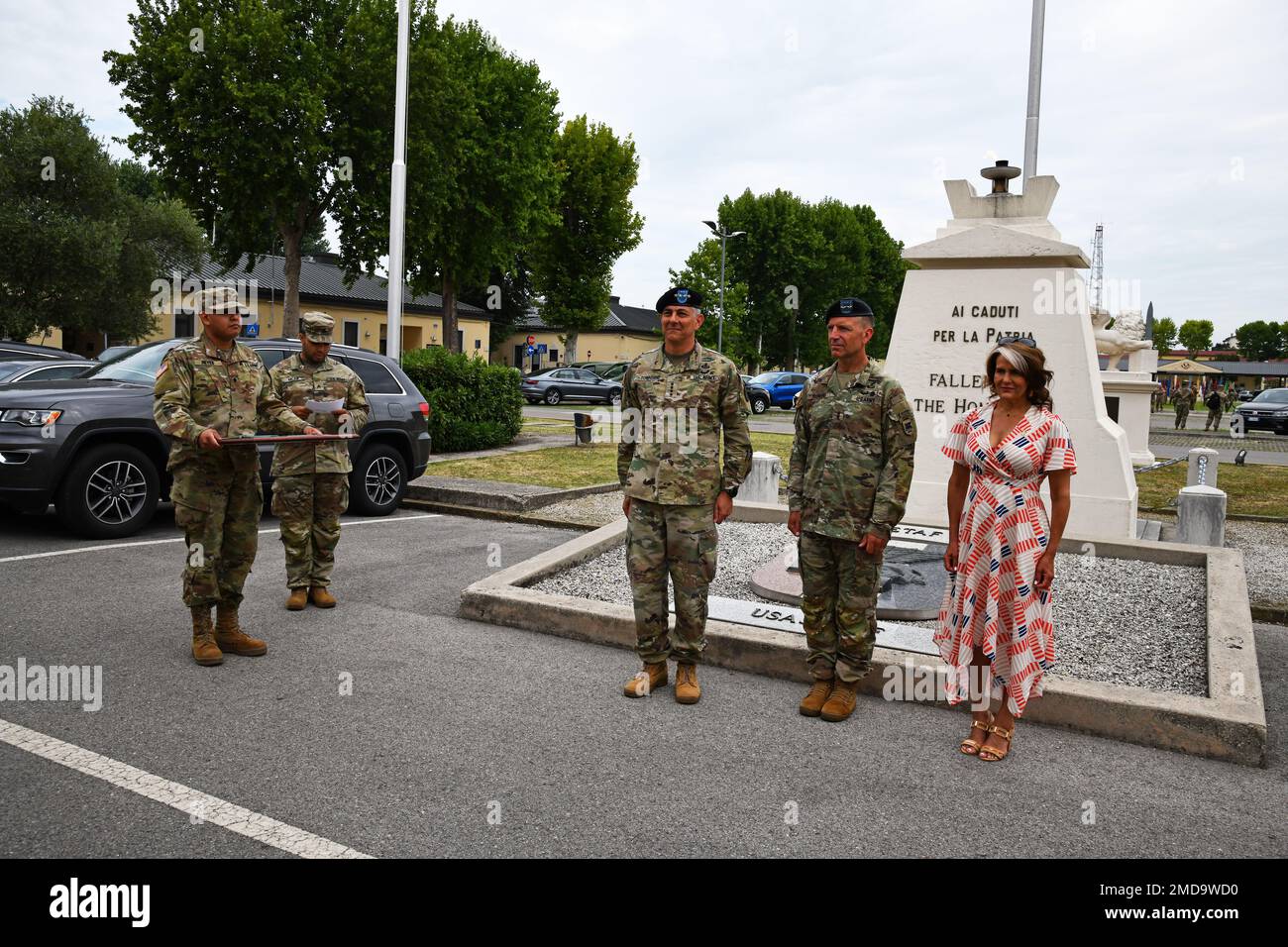 Gen. Stephen Townsend, the commander of U.S Africa Command during the ...