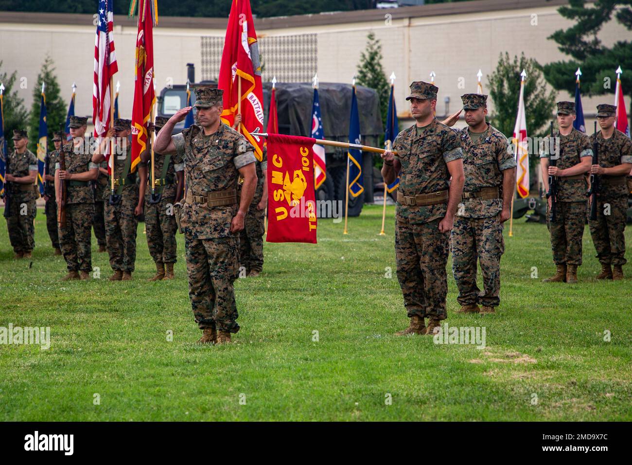 UU.S. Marines with The Basic School participate in The Basic School ...