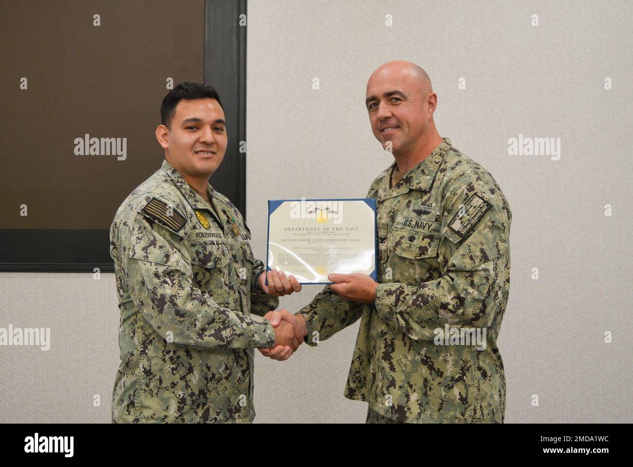 WASHINGTON, DC (July 14, 2022) - Capt. Mark Burns (right), Naval ...