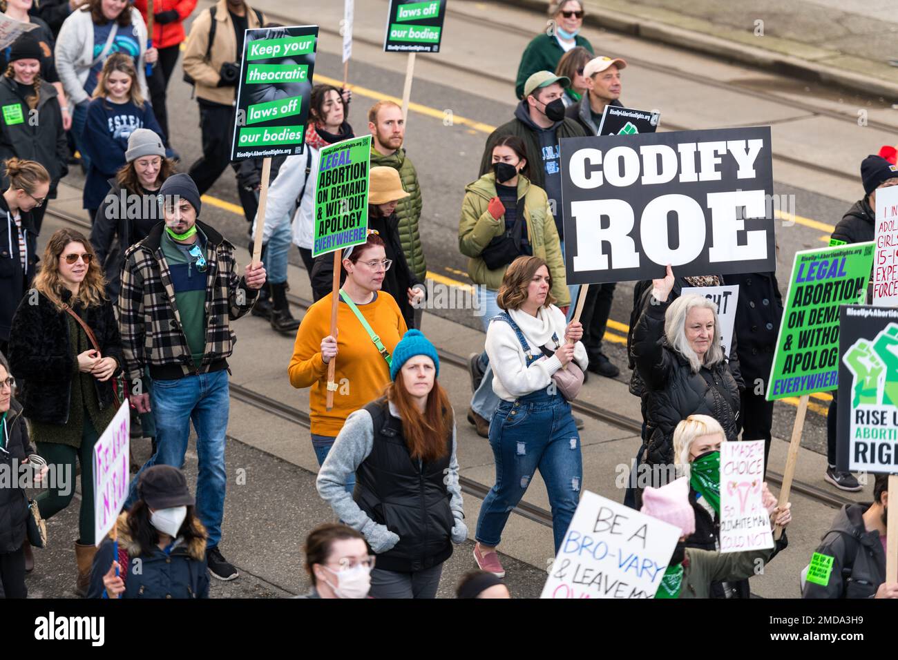Seattle, USA. 22nd Jan, 2023. On the day that would be the 50th ...