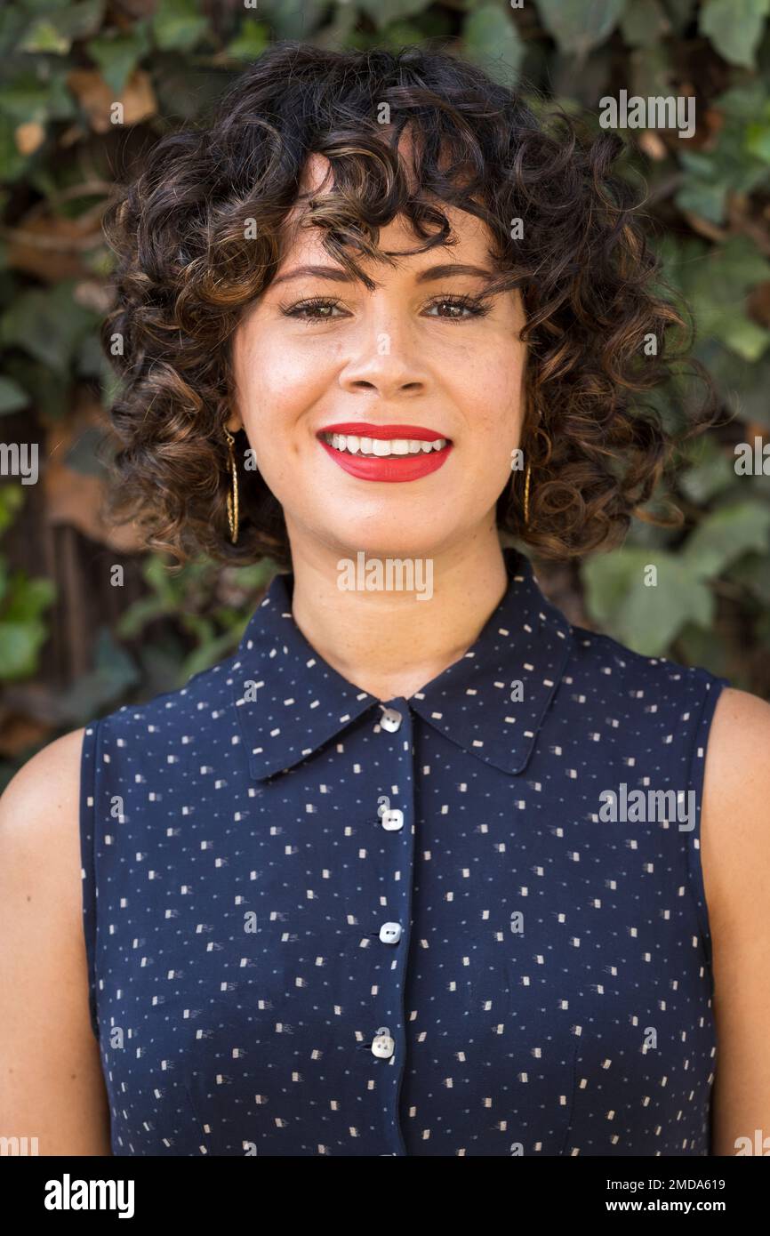 Charise Castro Smith poses for a portrait on Sept. 9, 2021, in Los ...