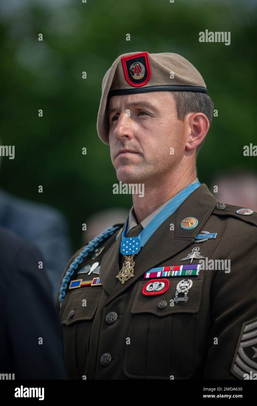 Official Imagery from the ceremony honoring the life of Chief Warrant ...