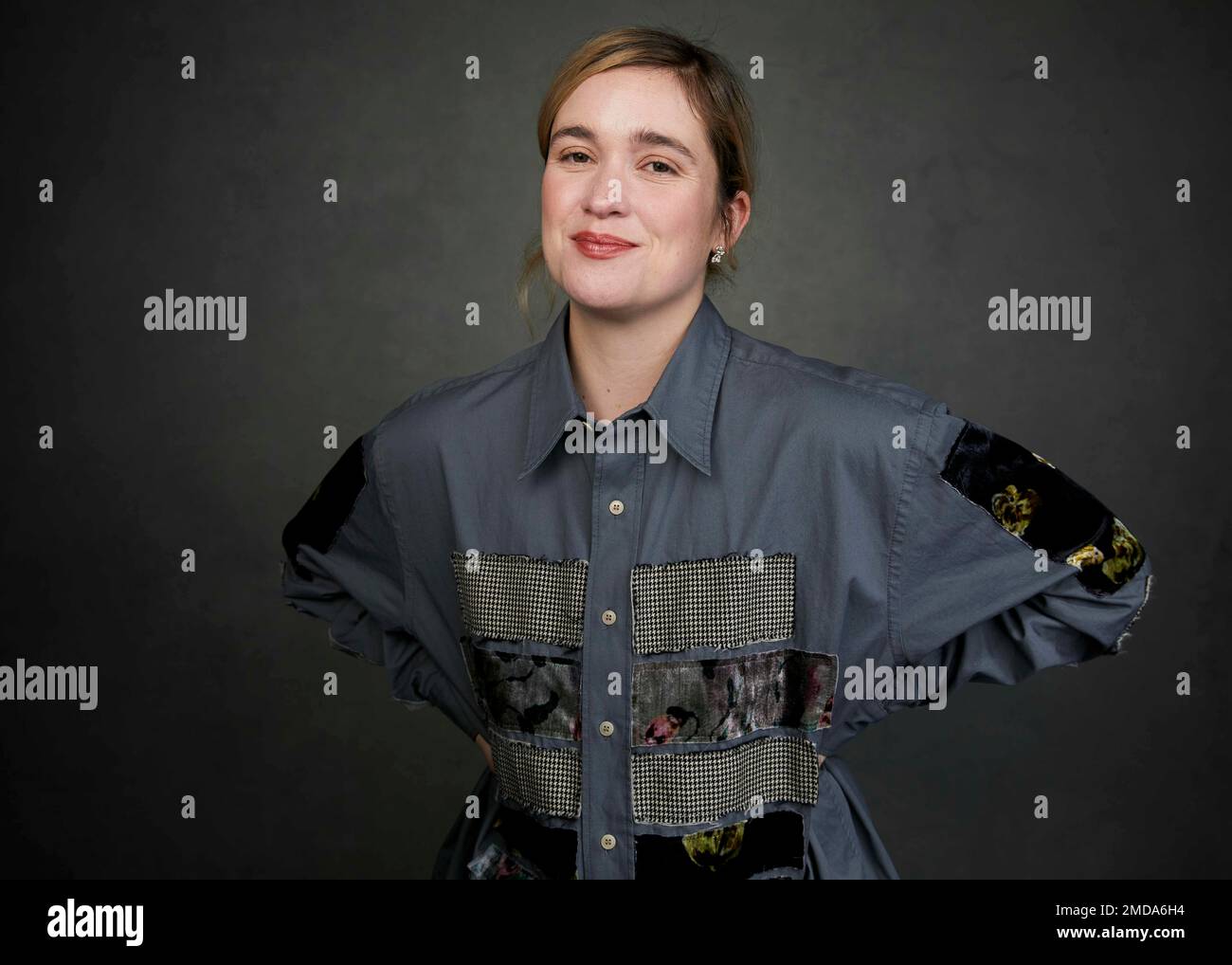 Alice Englert poses for a portrait to promote the film "Bad Behaviour ...