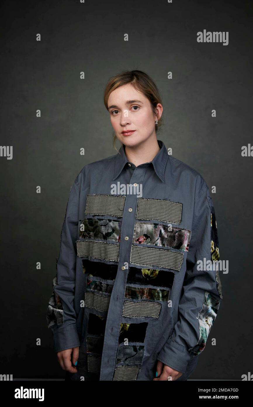 Alice Englert poses for a portrait to promote the film "Bad Behaviour ...