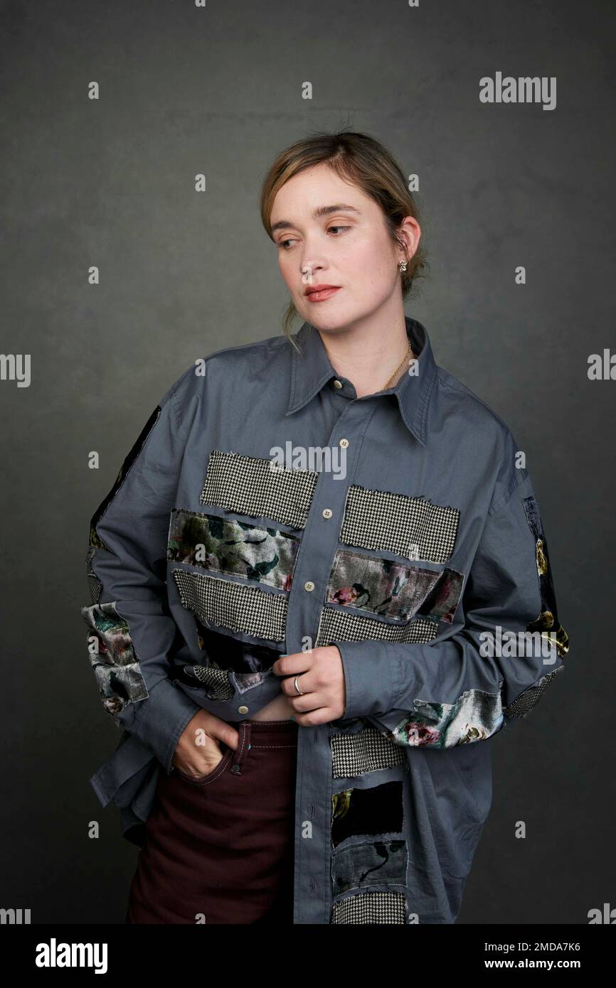 Alice Englert poses for a portrait to promote the film "Bad Behaviour ...
