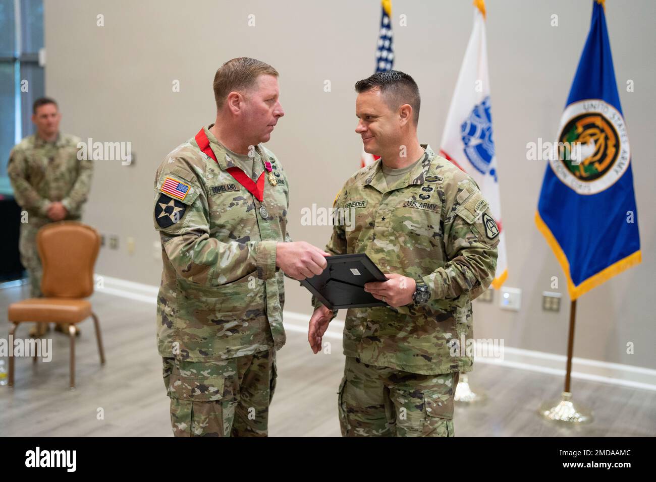 Col. Douglas Copeland, outgoing Project Manager for Soldier Maneuver ...