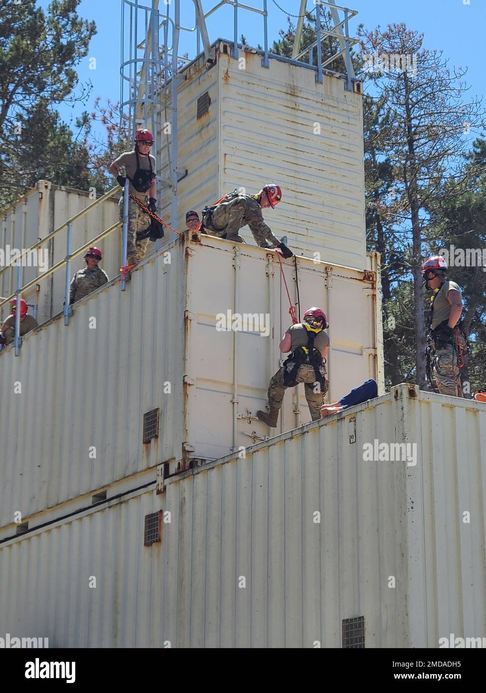 Colorado National Guard members of the Chemical, Biological, Radiological and Nuclear Enhanced ...