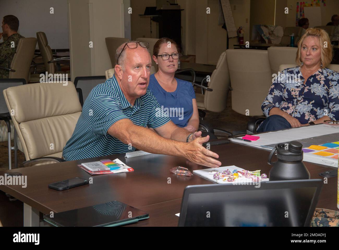 Bob Rice, Operations director, Marine Corps Air Station Cherry Point ...
