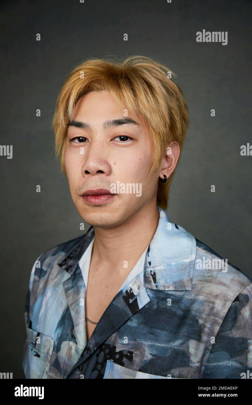 Phi Vu poses for a portrait to promote the film "The Accidental Getaway Driver" at the Latinx ...
