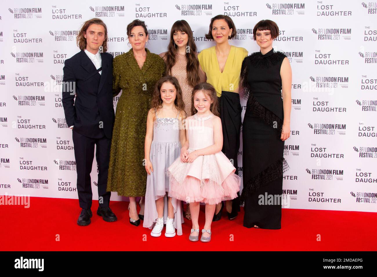 Jack Farthing, Olivia Colman, Dakota Johnson, Robyn Elwell, Director Maggie Gyllenhaal, Ellie ...