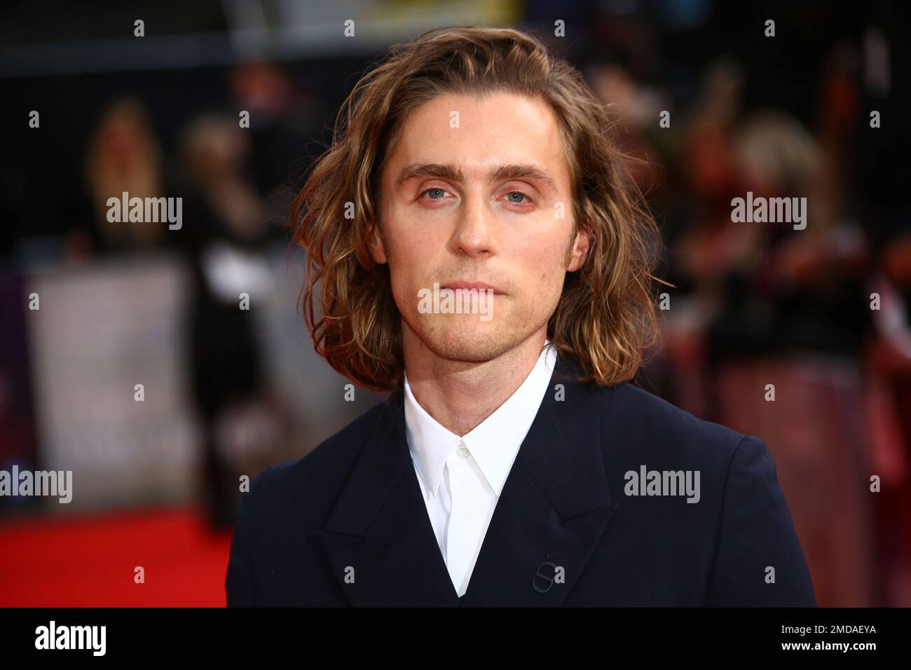 Jack Farthing poses for photographers upon arrival at the premiere of ...
