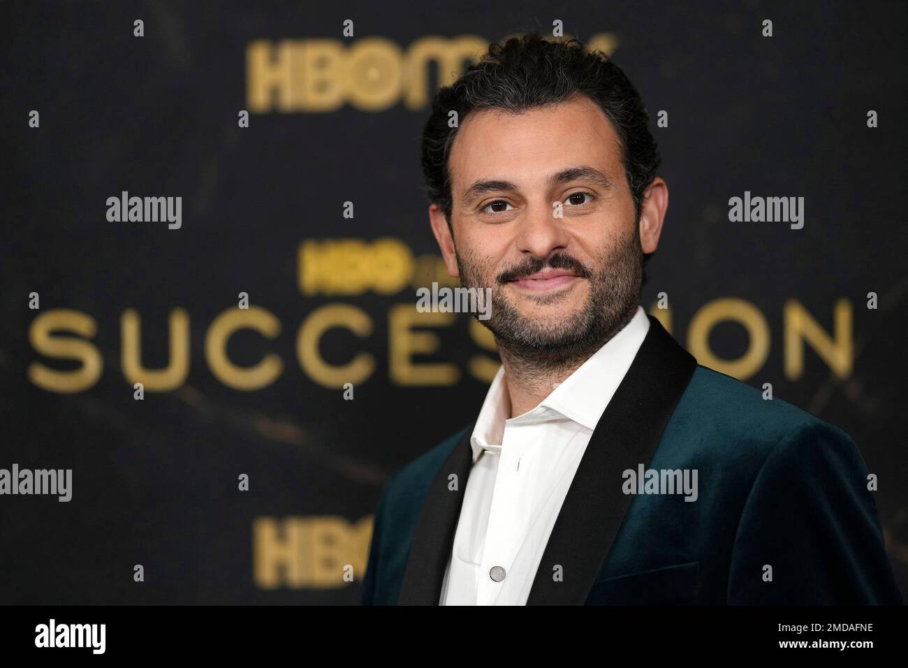 Arian Moayed attends HBO's "Succession" season 3 premiere at the American Museum of Natural ...