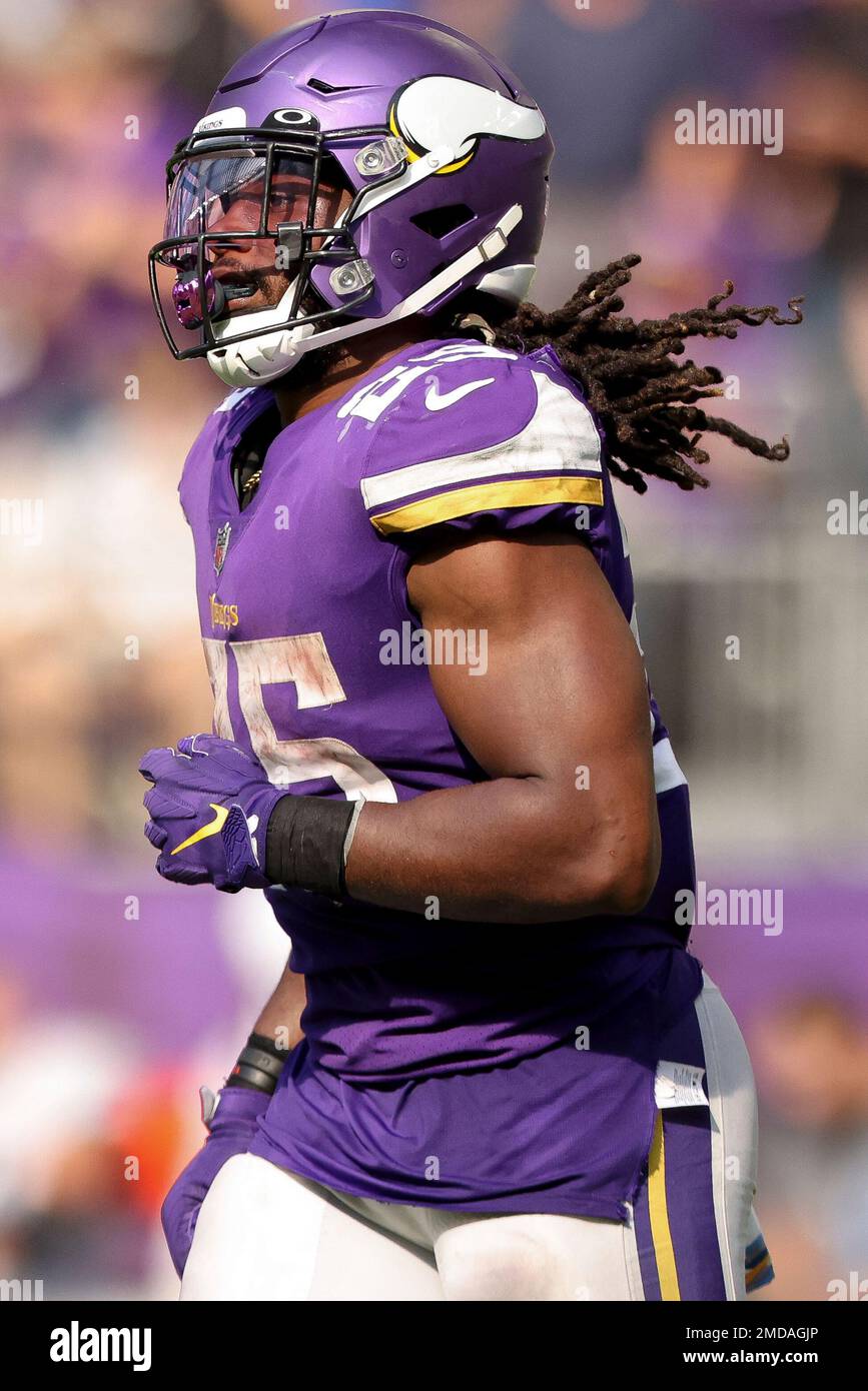 Minnesota Vikings running back Alexander Mattison (25) during the ...