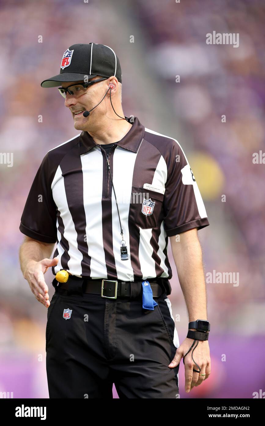 NFL down judge Dana McKenzie (8) during the second half of an NFL ...