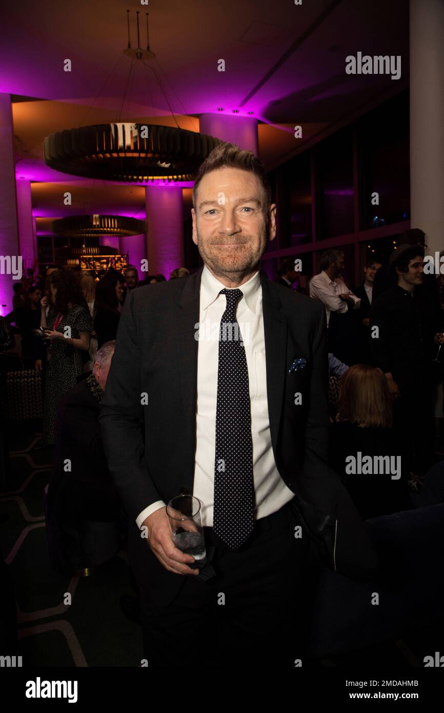 Kenneth Branagh poses for photographers at the party for the film ...