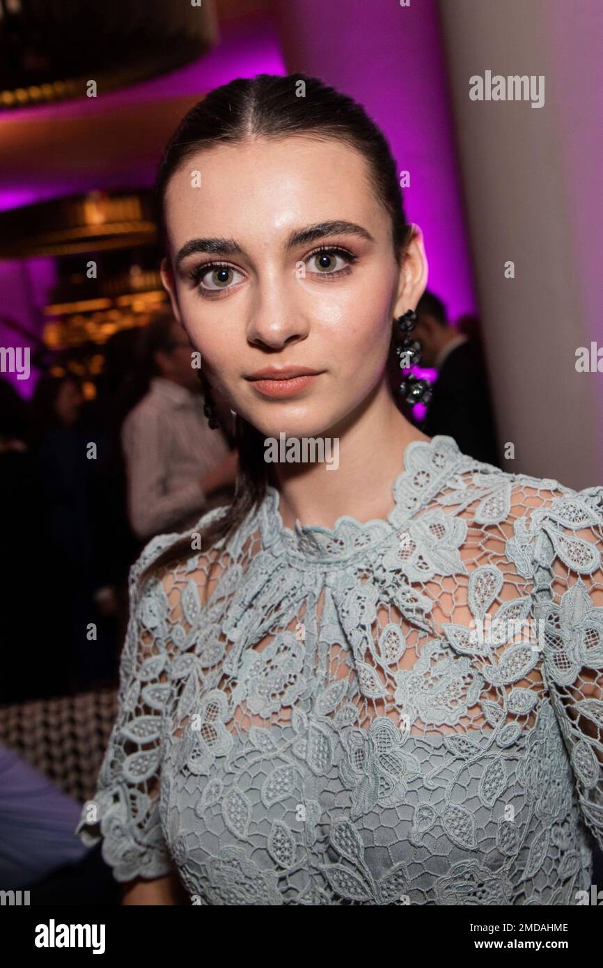 Lara McDonnell poses for photographers at the party for the film ...