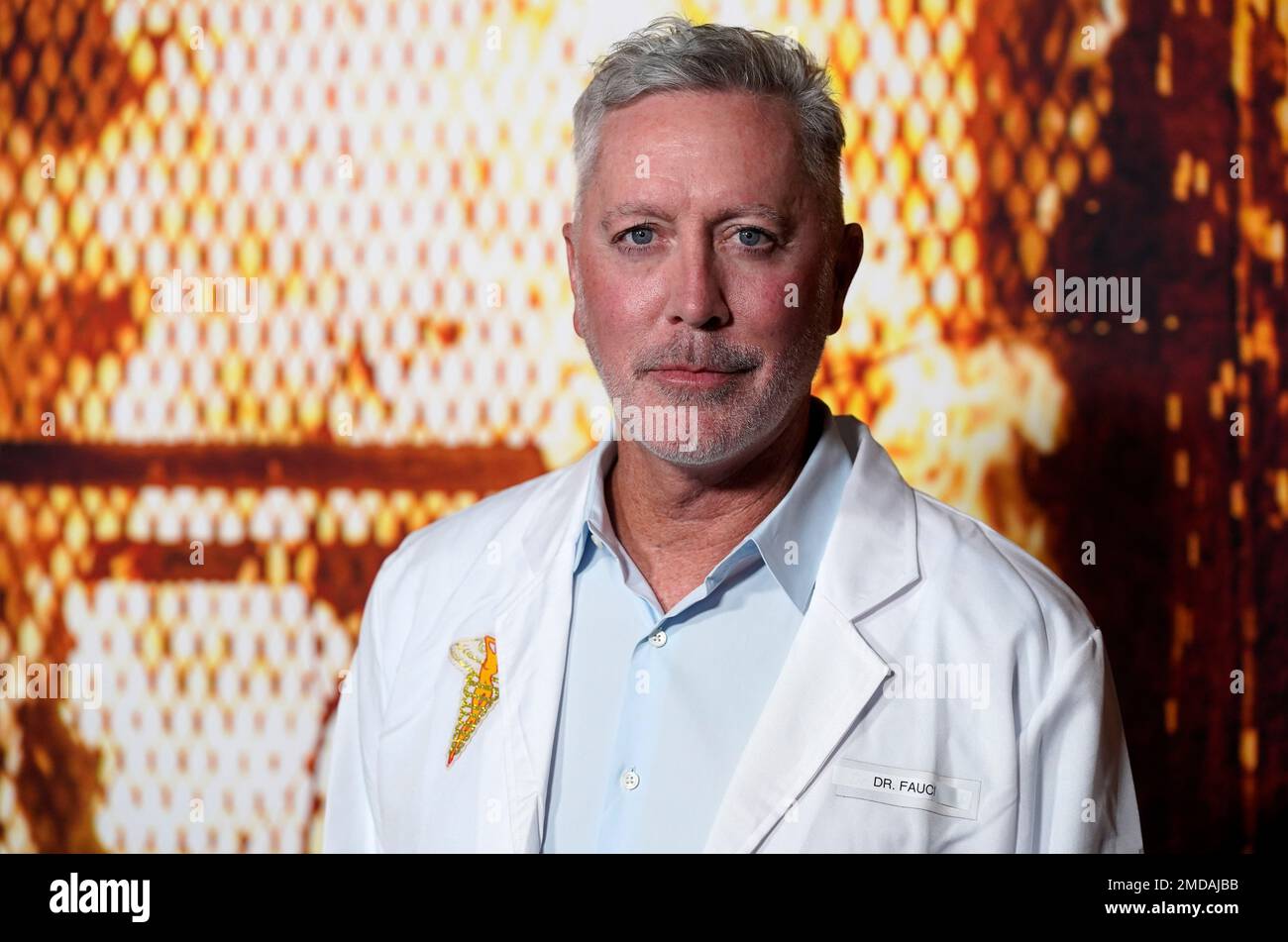 Michael McDonald, a cast member in "Halloween Kills," arrives dressed ...