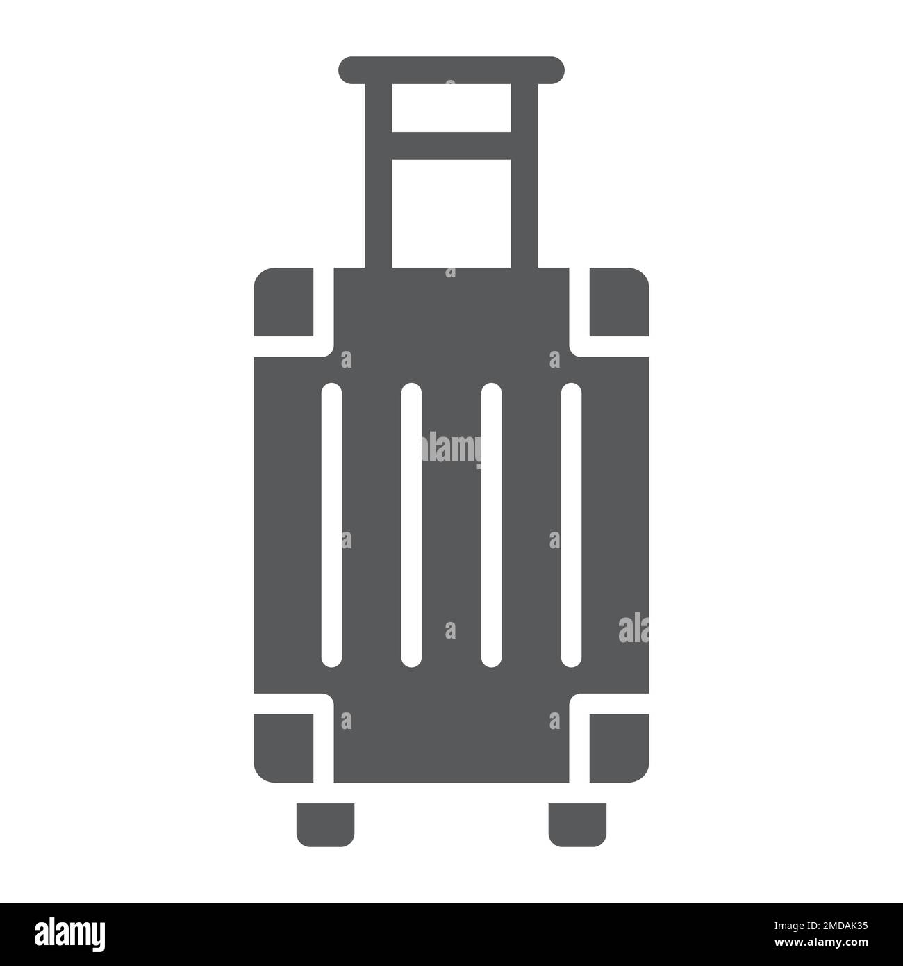 Luggage glyph icon, travel and tourism, travel bag sign vector graphics ...