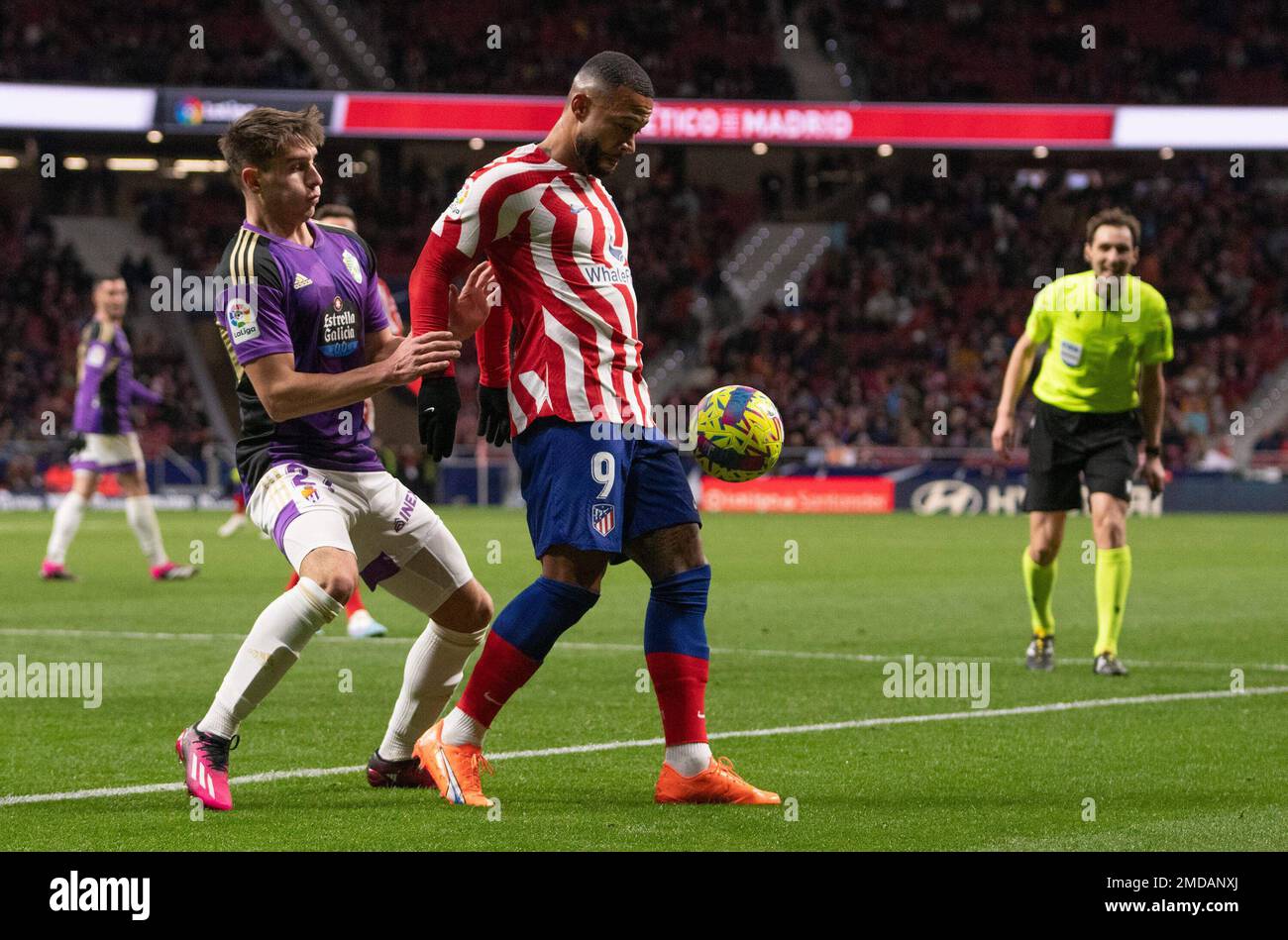 21 January 2023; Civitas Metropolitano Stadium, Madrid, Spain: La Liga ...