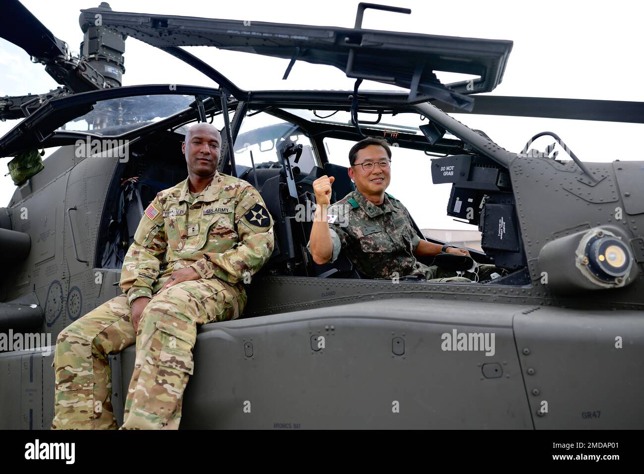 Brig. Gen. Soo Park, Superintendent of the Republic of Korea Army Armor ...