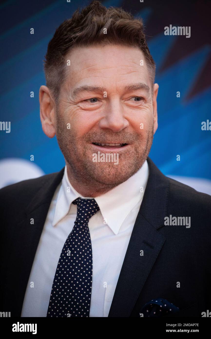 Kenneth Branagh poses for photographers upon arrival at the premiere of ...