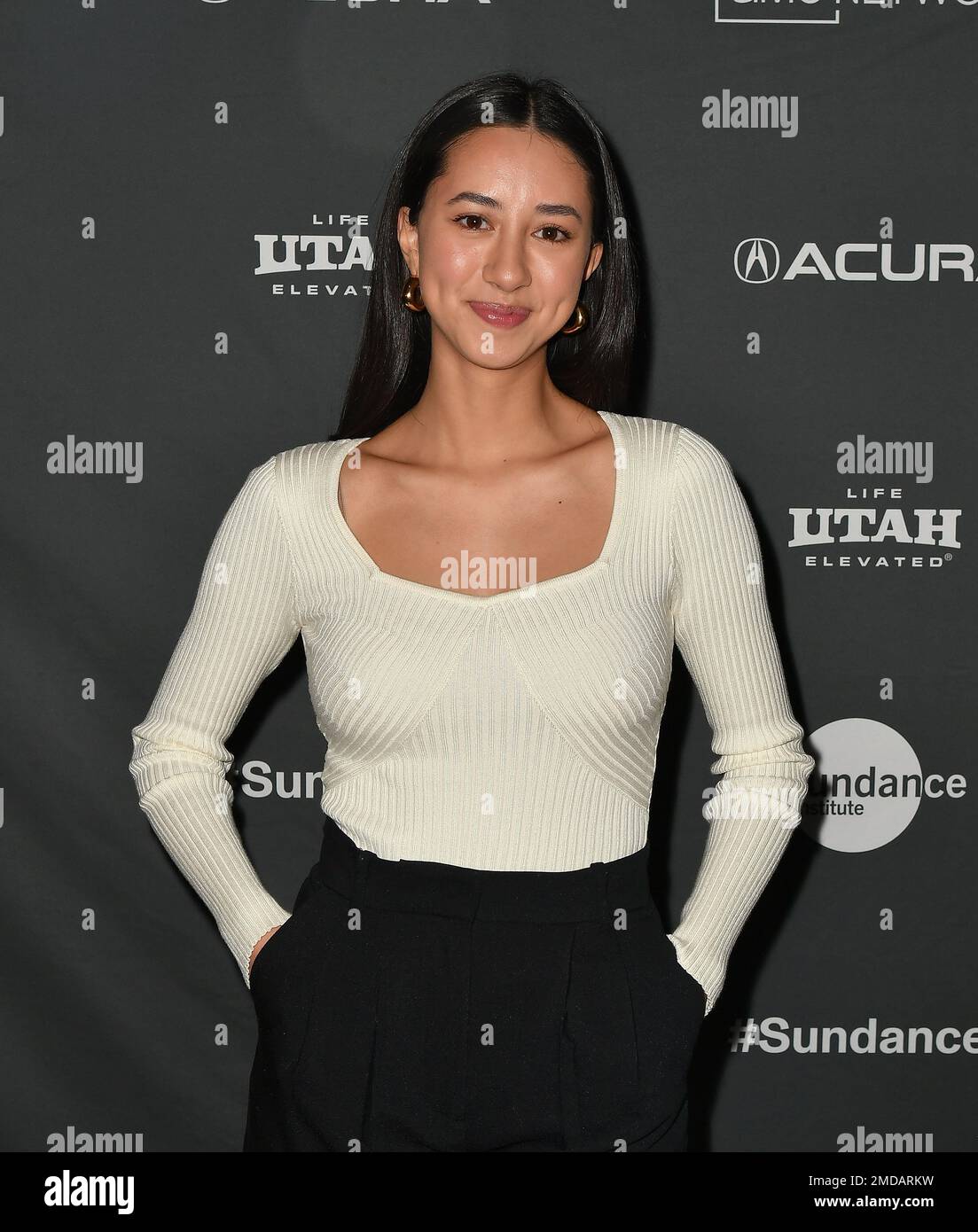 Park City, USA. 21st Jan, 2023. Landry Townsend attends the 2023 Sundance Film Festival "Aliens ...