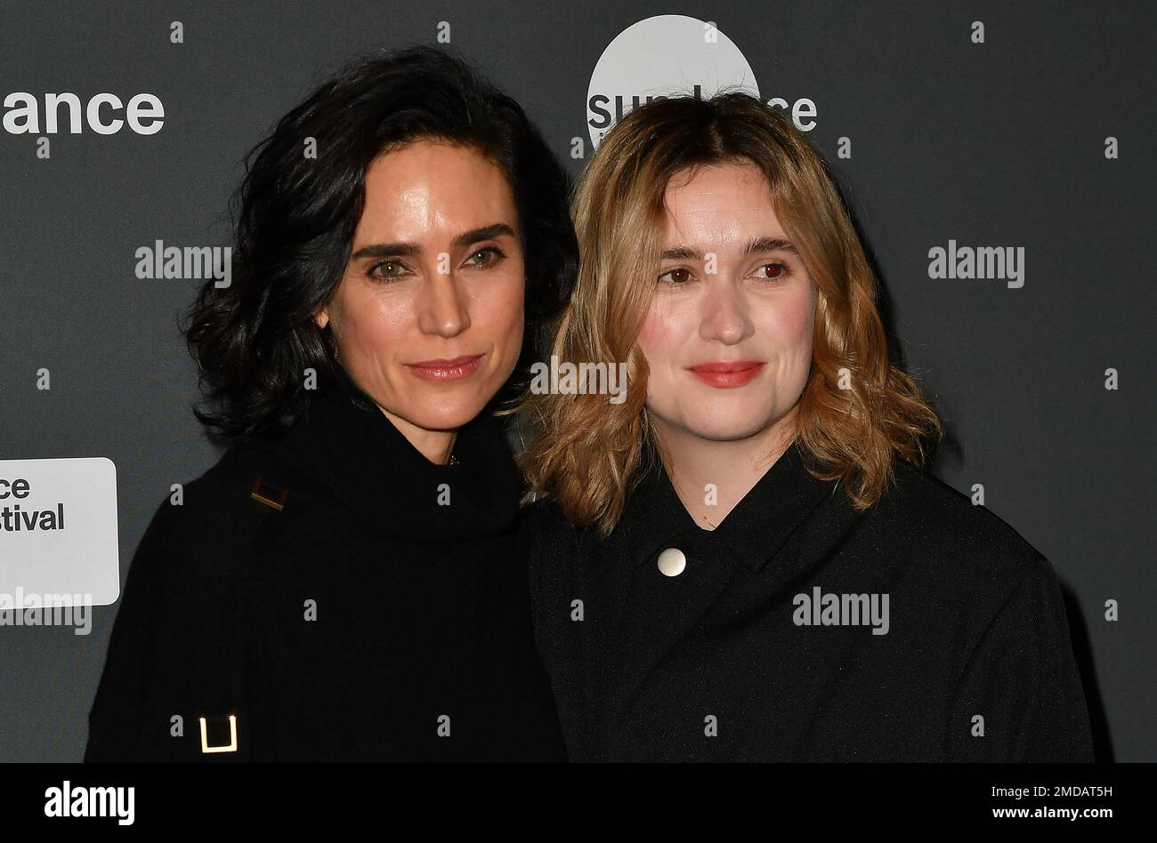Park City, USA. 21st Jan, 2023. Jennifer Connelly and Alice Englert ...