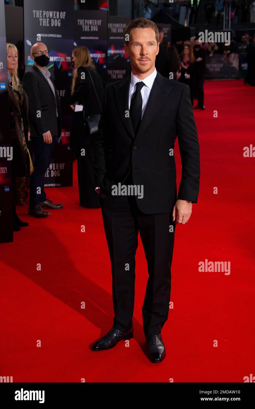 Benedict Cumberbatch poses for photographers upon arrival at the ...