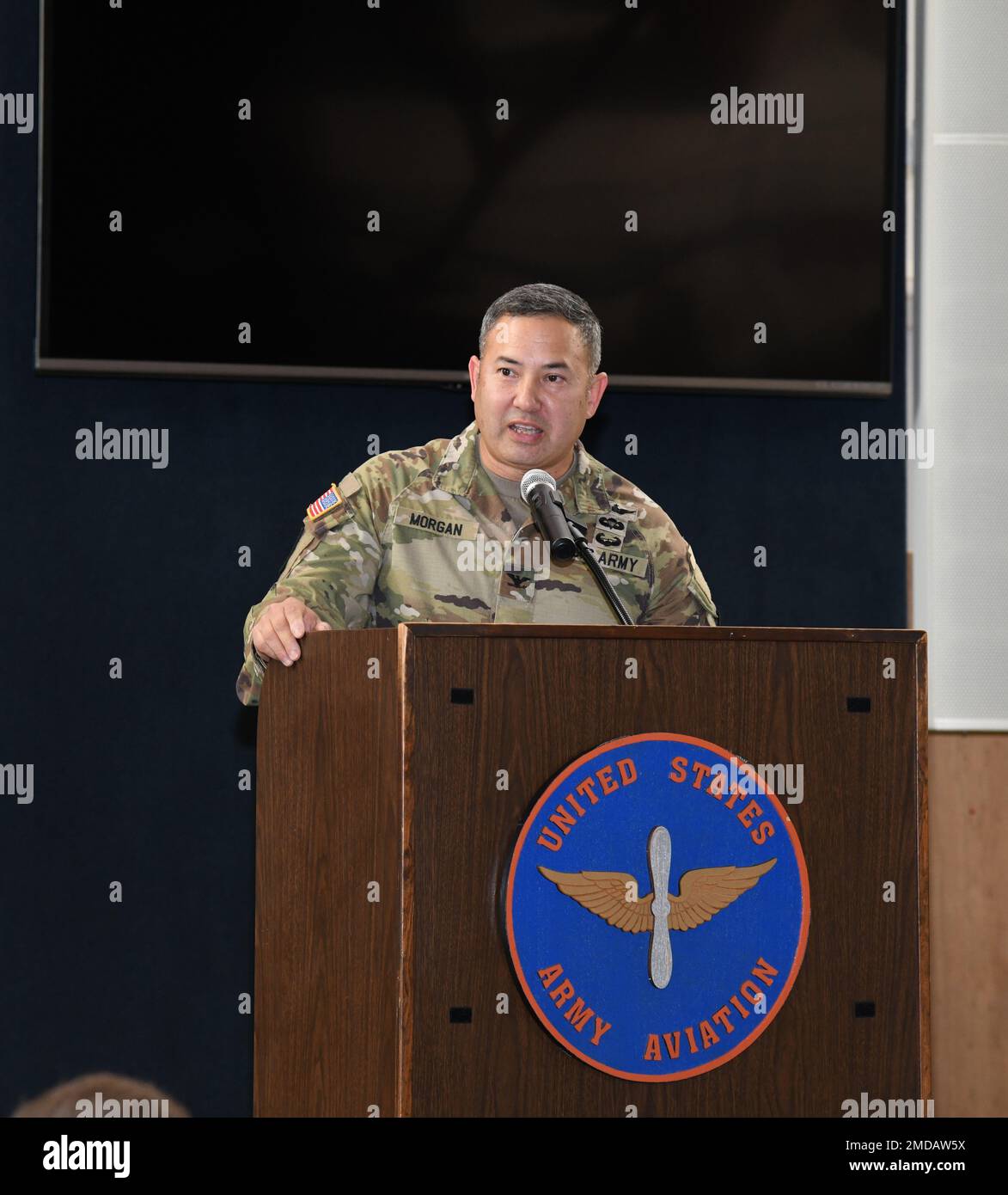 U.S. Army Col. David W. Morgan, incoming director, Army Capability ...