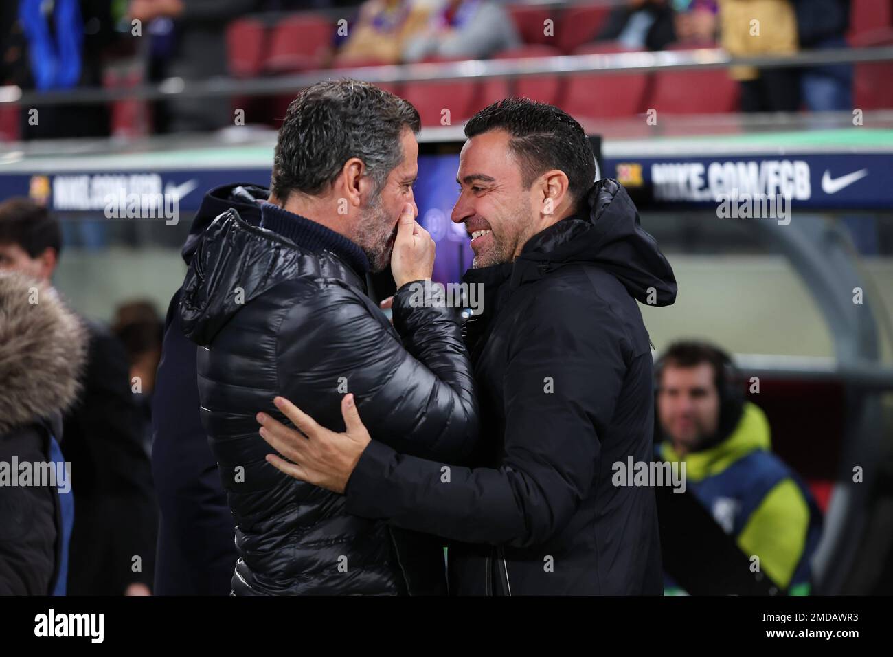 Spanish La Liga Santander soccer match FC Barcelona vs Getafe at Camp ...