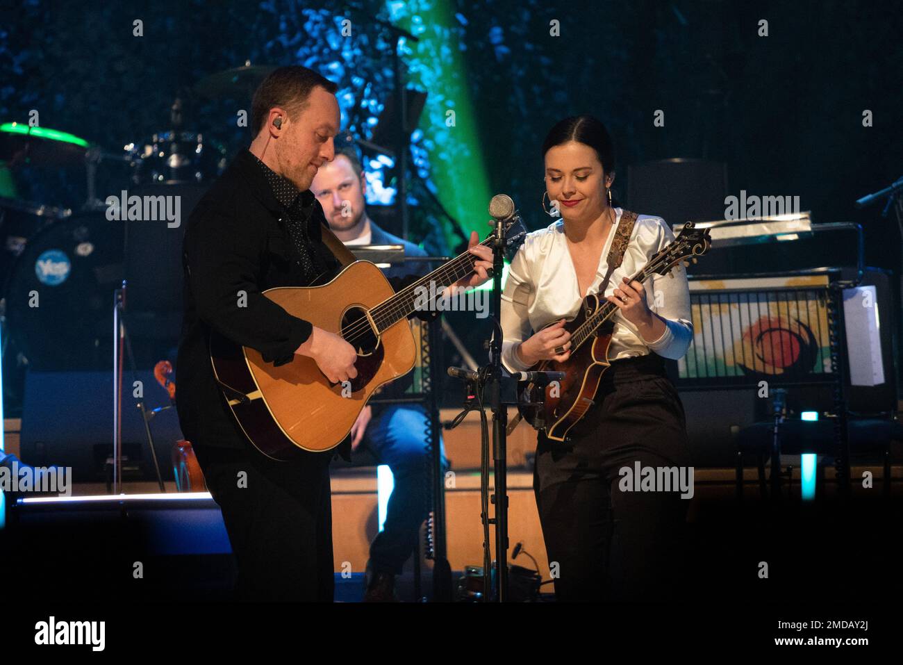 Glasgow Scotland. 19 January 2023. Sierra Hull, American bluegrass ...