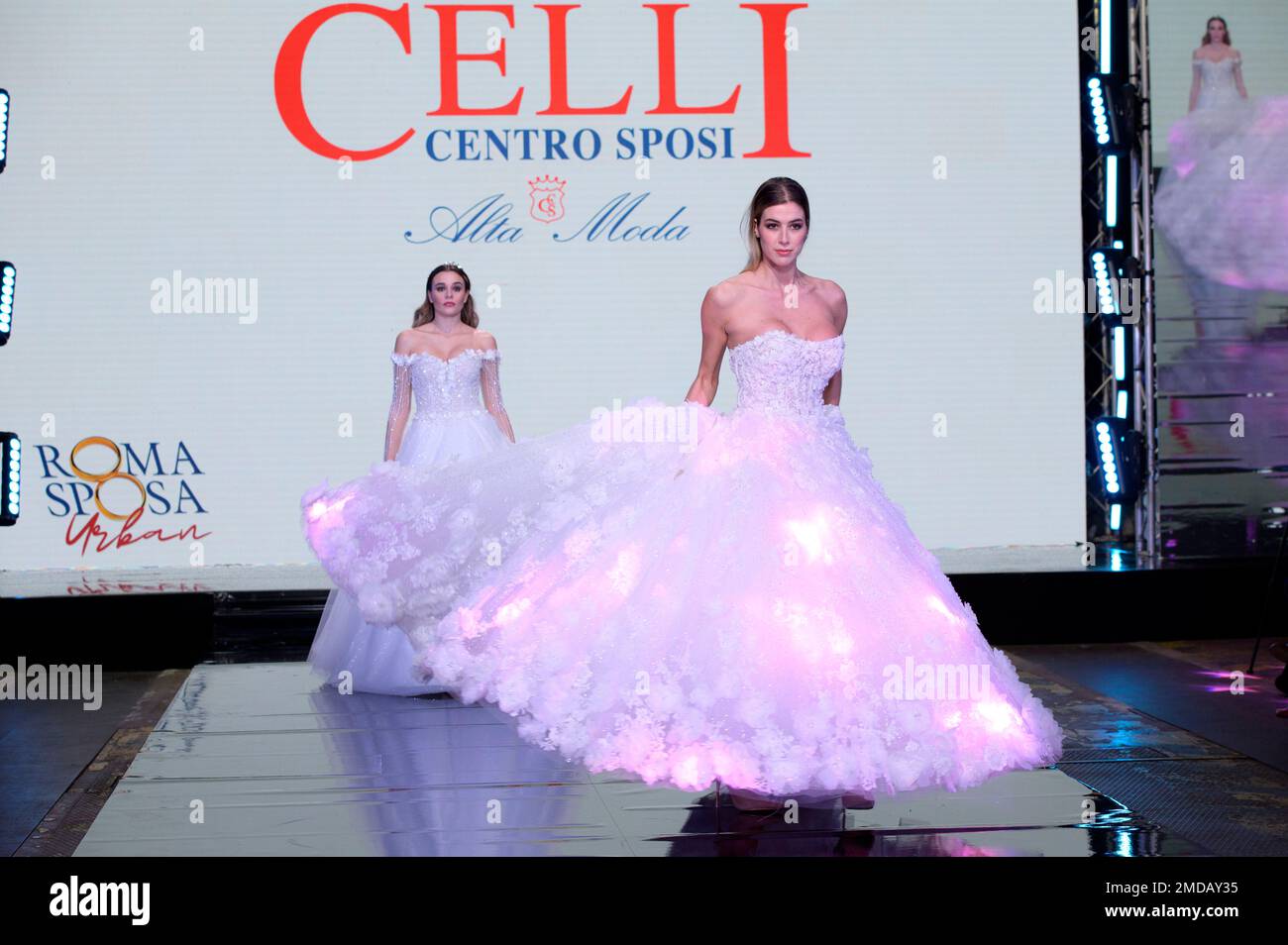 Rome, Italy. 22nd Jan, 2023. Rome, 23/01/2023 at the Roma Sposa event ...