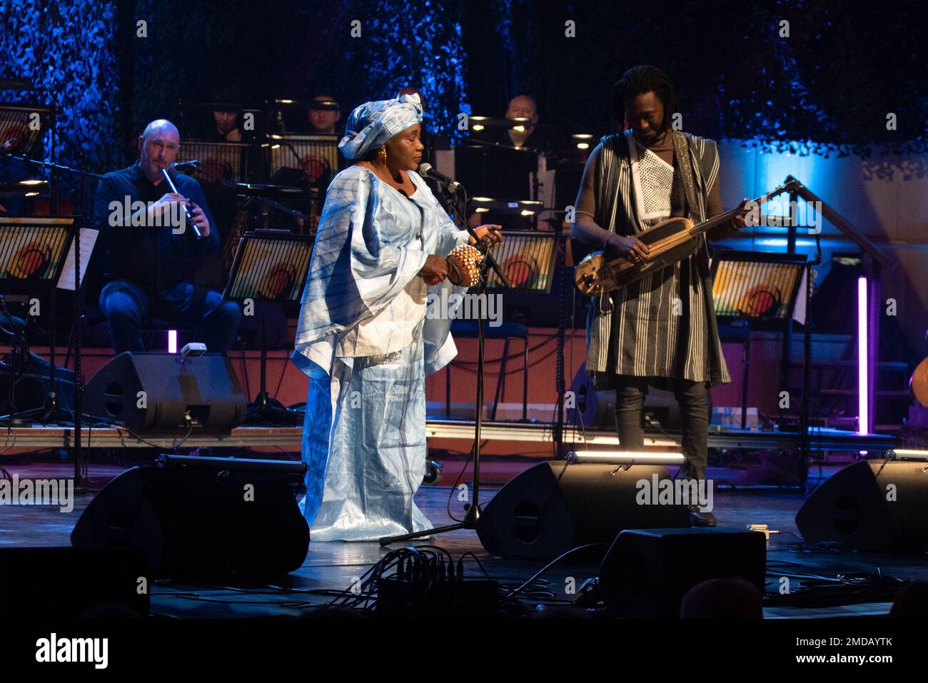 Glasgow Scotland. 19 January 2023. Dre Cali, Mali duo, performed at the ...