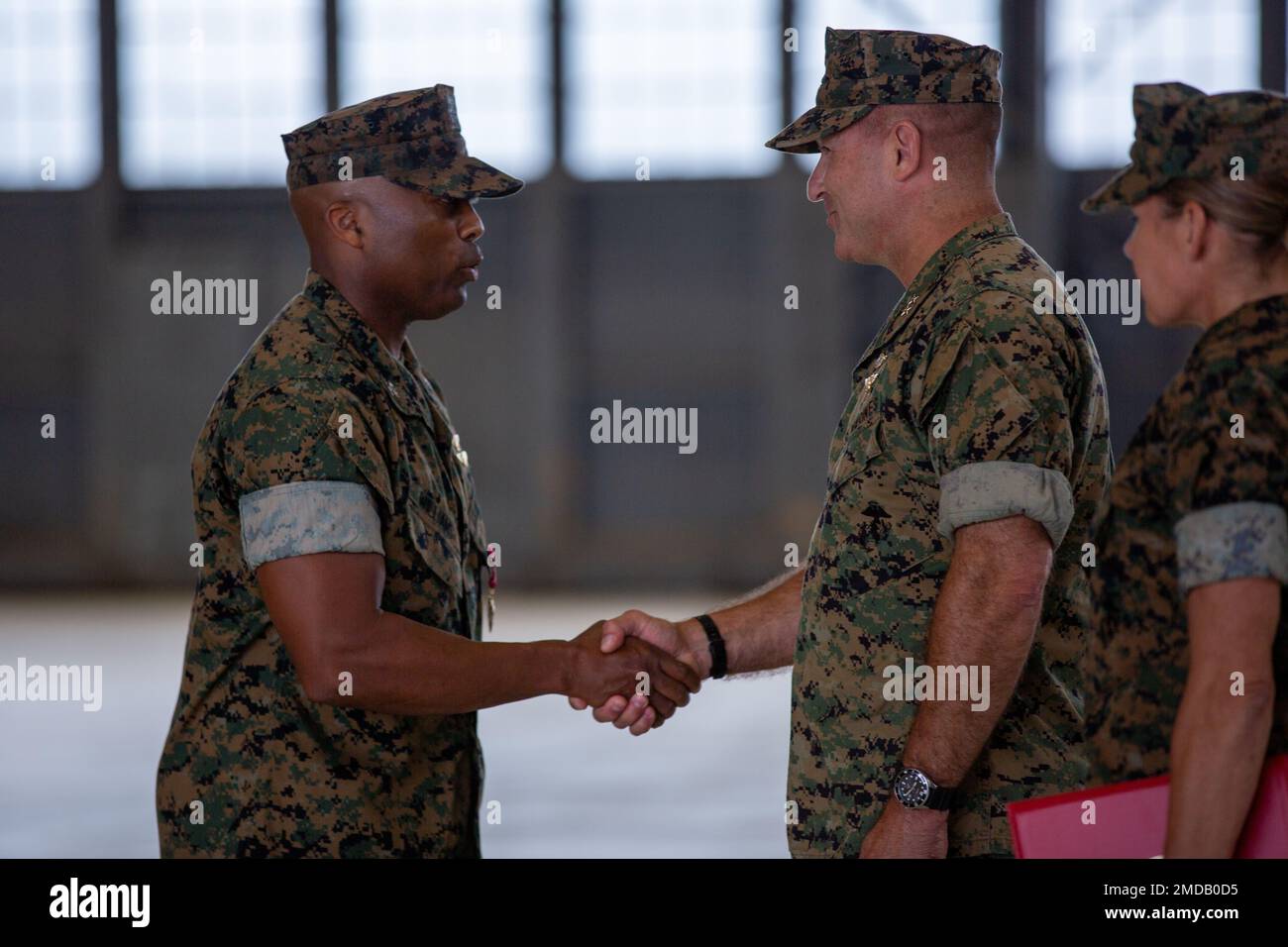 U.S. Marine Corps Maj. Gen. Scott F. Benedict, commanding general of ...