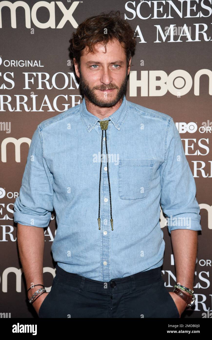 Actor Michael Aloni attends a special screening of HBO's "Scenes from a ...