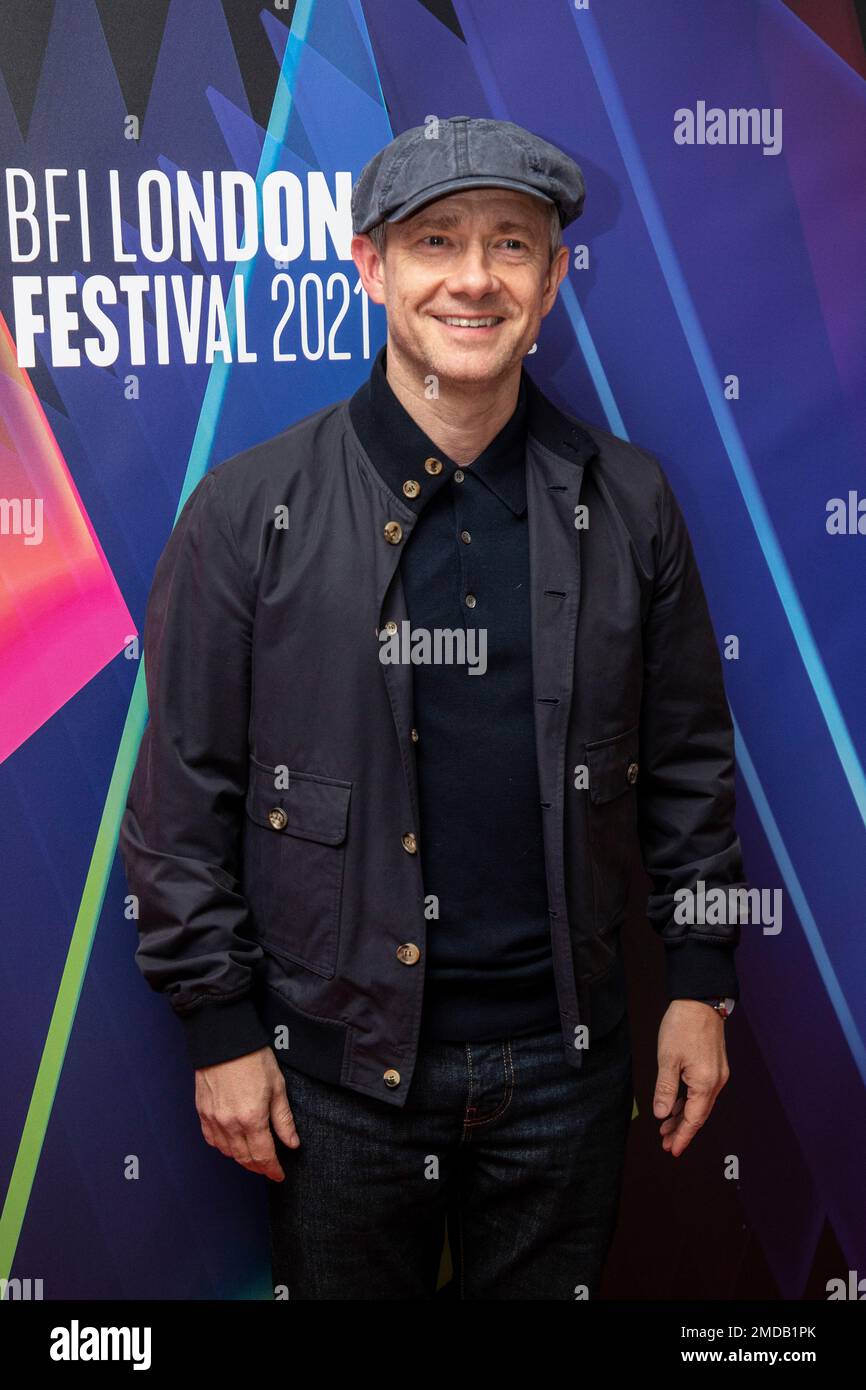 Martin Freeman poses for photographers upon arrival at the premiere of ...