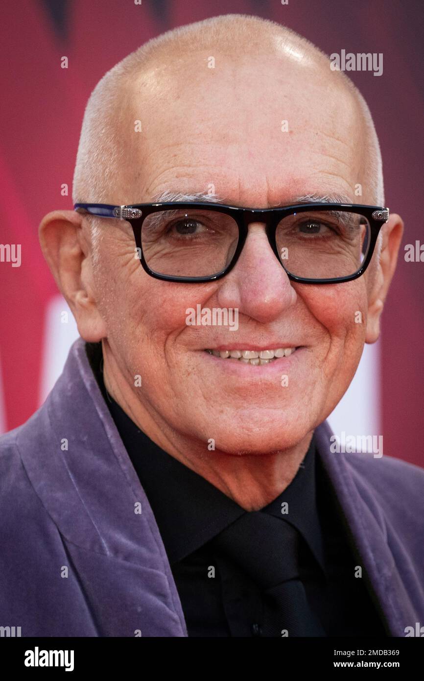 Roger Frappier poses for photographers upon arrival at the premiere of ...