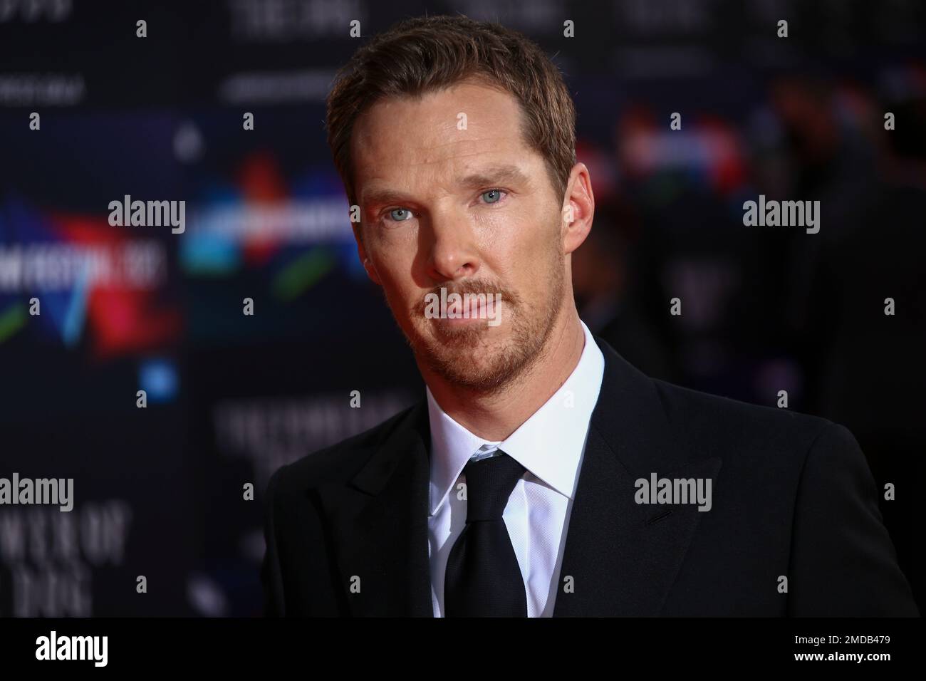 Benedict Cumberbatch poses for photographers upon arrival at the ...