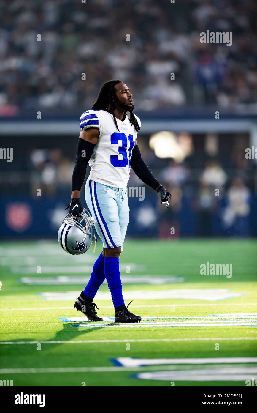Dallas Cowboys cornerback Maurice Canady (31) looks on during an NFL ...