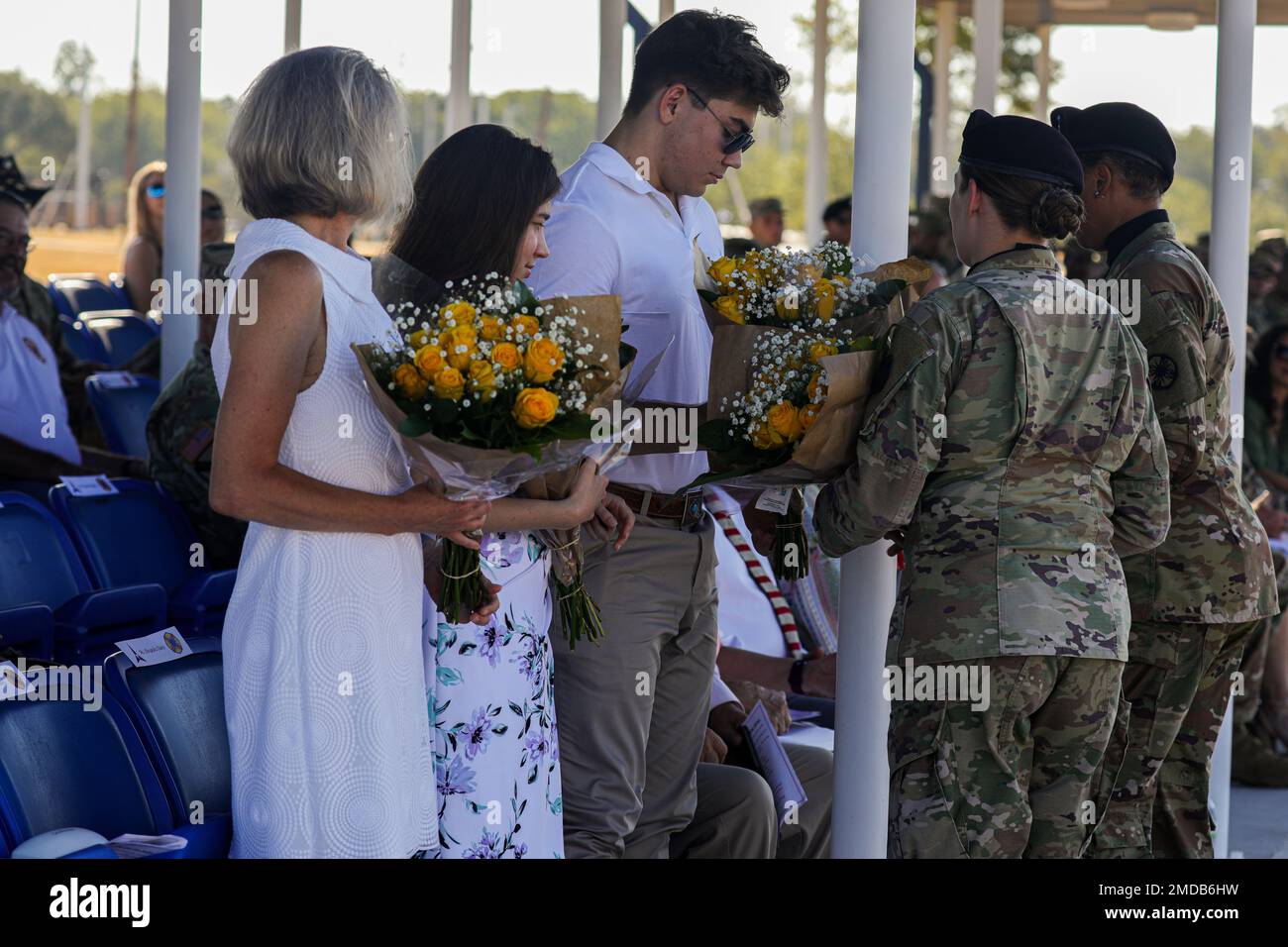 Family members of incoming commanding general for the 13th ...