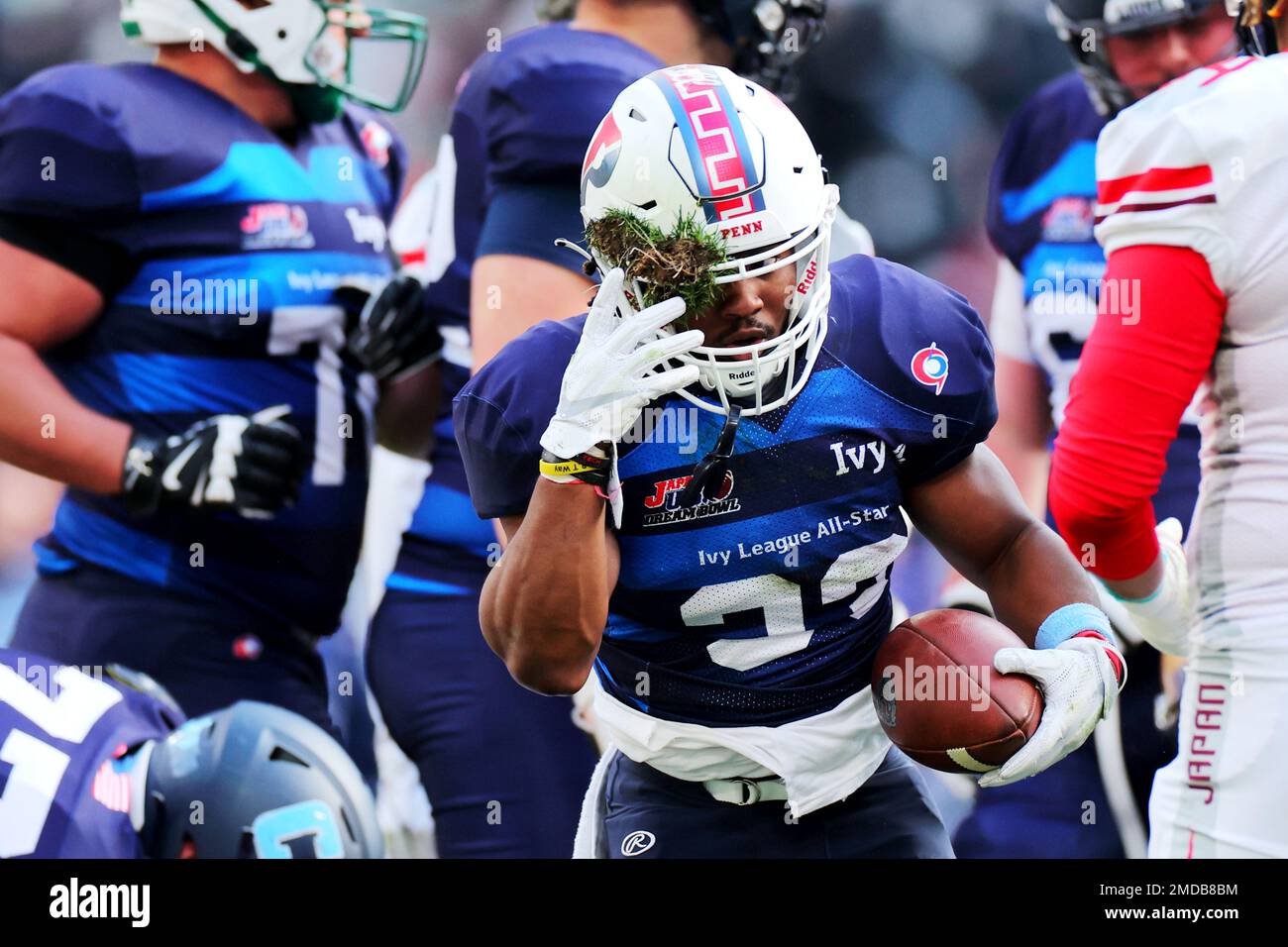National Stadium, Tokyo, Japan. 22nd Jan, 2023. Isaiah Malcome (Ivy ...