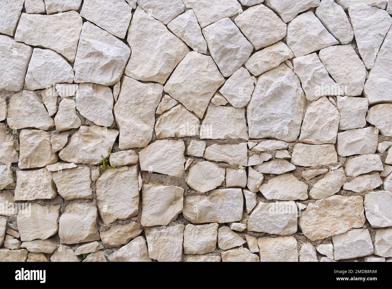 Stone fence wall texture, panoramic garden stonewall, limestone ...
