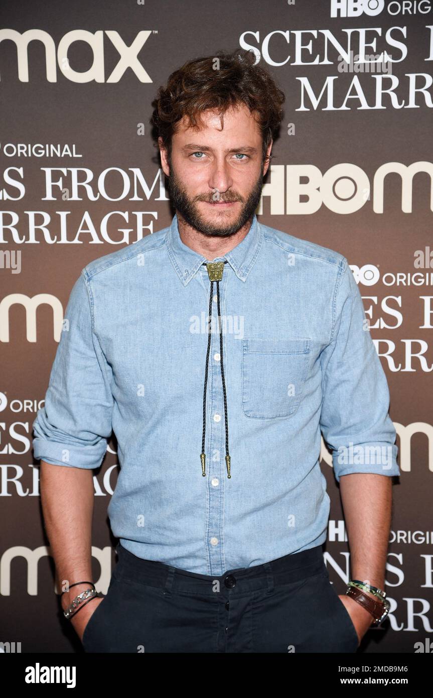 Actor Michael Aloni attends a special screening of HBO's "Scenes from a ...