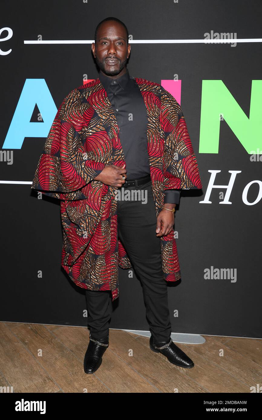 Actor Nicco Annan poses at the Google Power Hour & "New Latinx ...